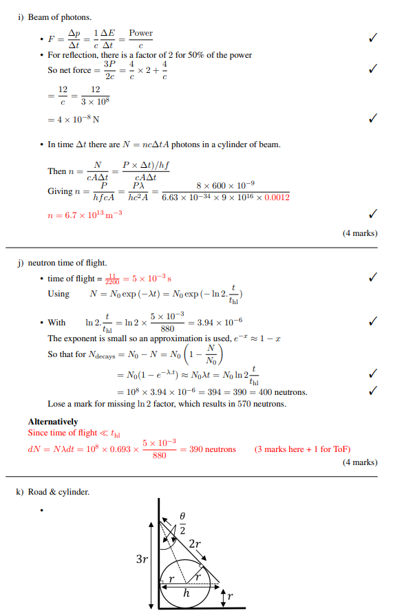 2023 BPHO Round 1 British Physics Olympiad 2023 BPHO Round 1 British Physics Olympiad