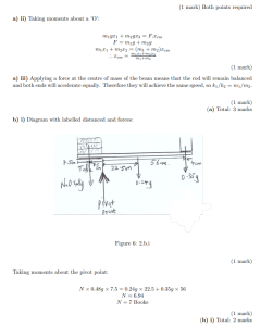 2022年BPHO竞赛 Round 1 真题答案及评分方案 - British Physics Olympiad