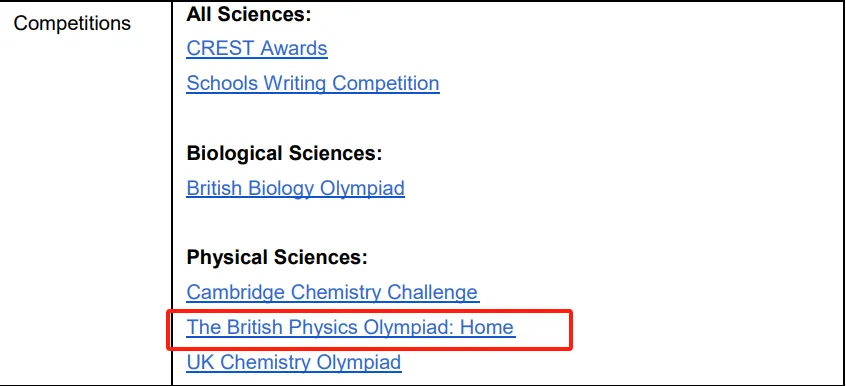 BPhO英国物理竞赛官网-BPhO初/中/高级竞赛报名-比赛时间